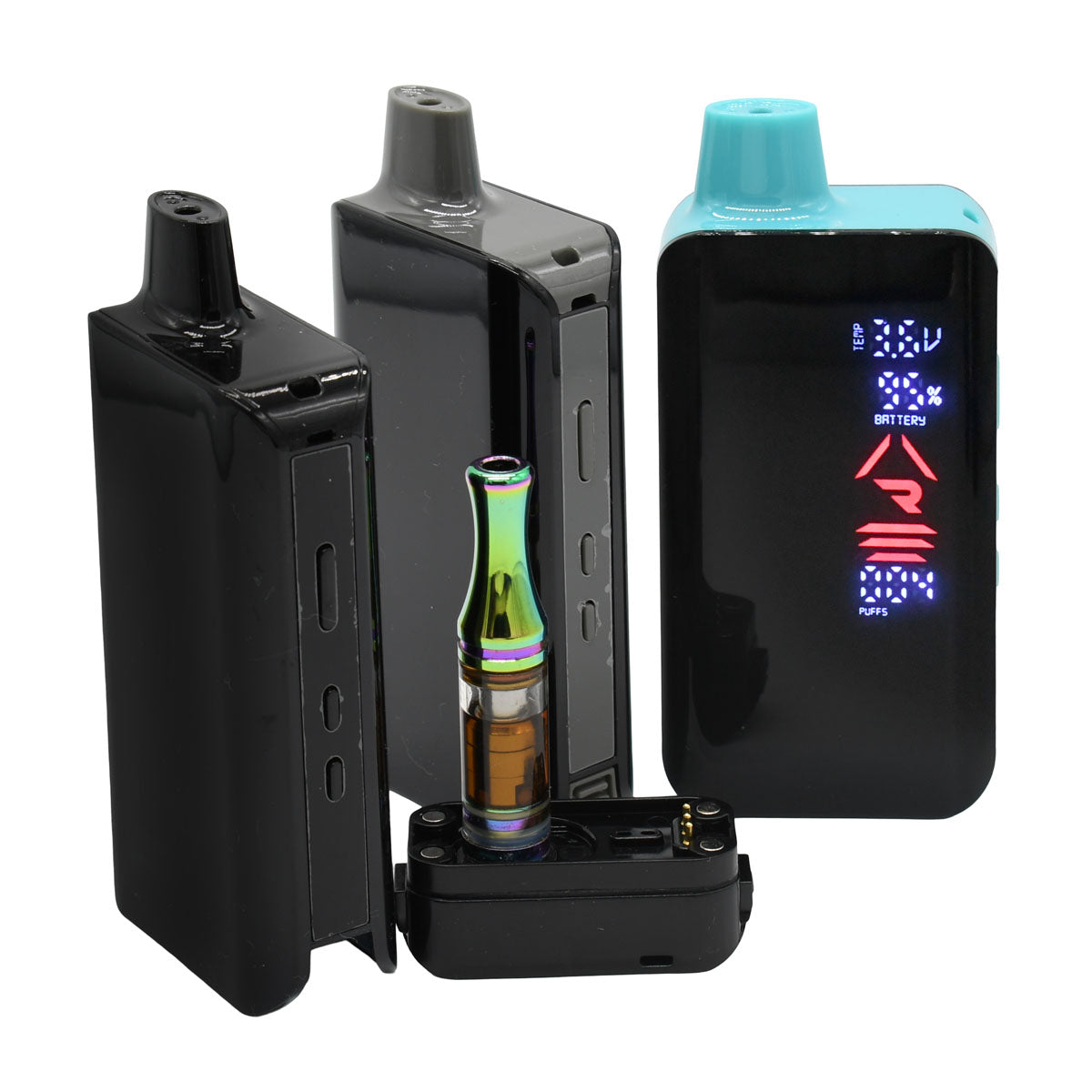 Rokan BAR PRO – Discreet Vape Cart Battery with Full Digital Screen