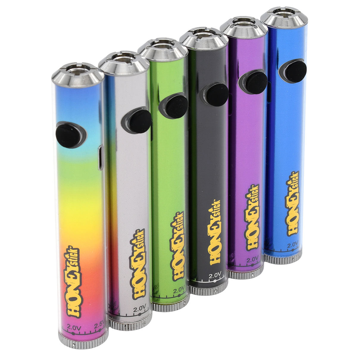 Designer Twist 510 Vape Pen Battery - Variable Voltage 650mAh Capacity